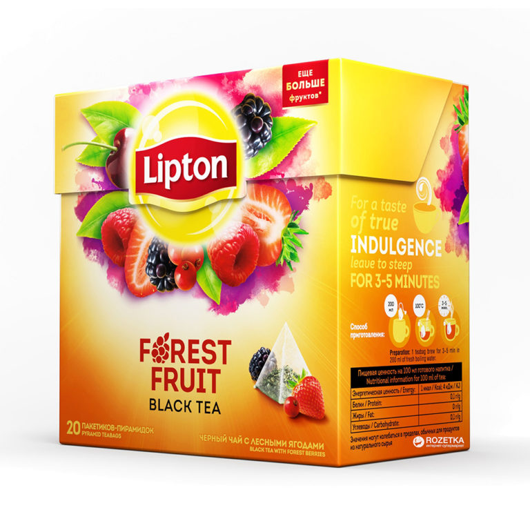 Lipton Black Tea - Forest Fruit - Like More Italia