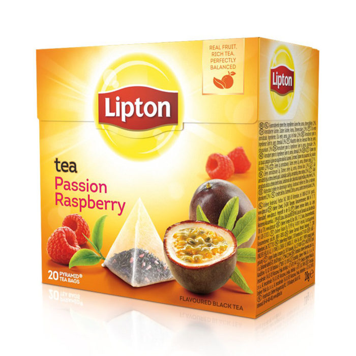 Lipton Black Tea - Passion Raspberry - Like More Italia